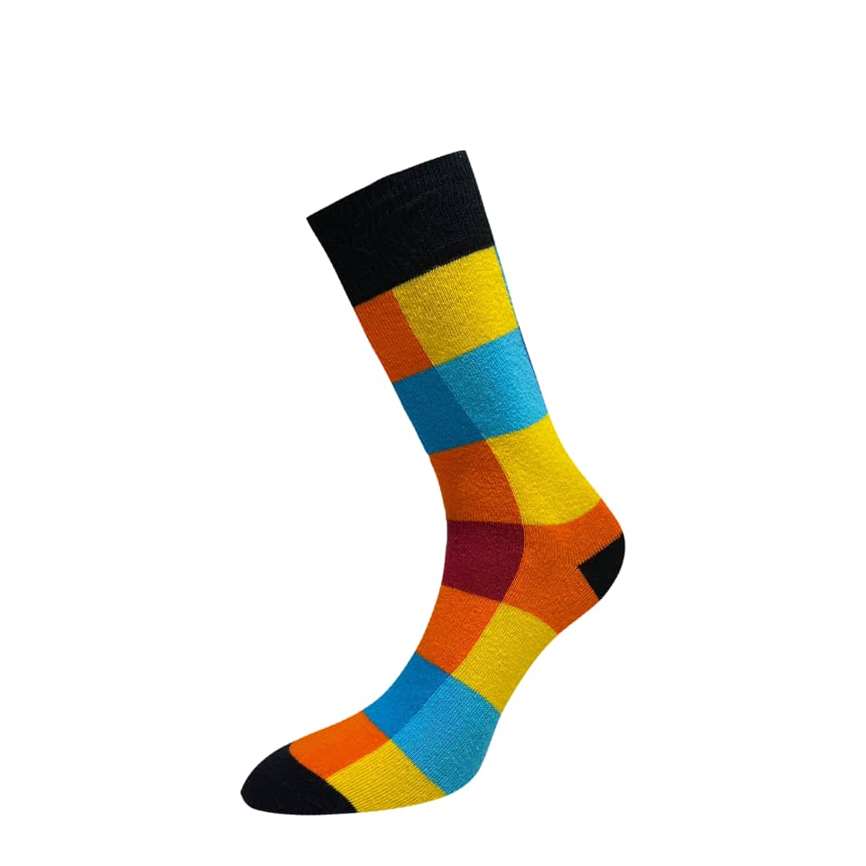 Crew patterned funky socks – ALSAMAH
